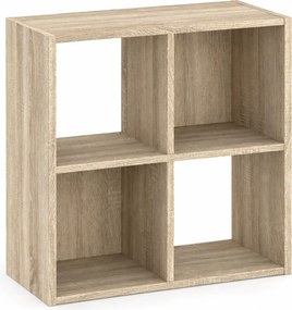 Regál Sinde 2x2, dub sonoma