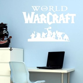 Živá Zeď Samolepka na zeď World of Warcraft Barva: černá