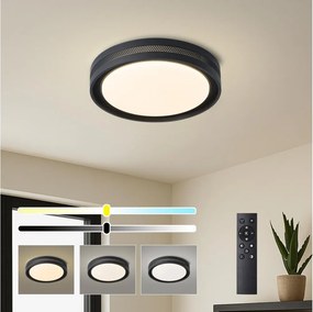 Brilagi -LED Stmív. strop. sv. KREON LED/54W/230V 3000-6000K černá pr. 38 cm +DO