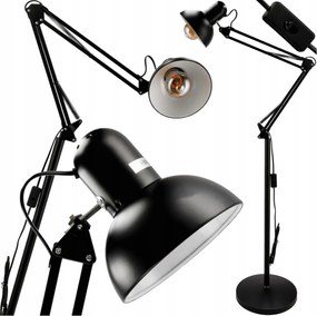 BERGE LED stojací lampa E27 185cm - BERLIN