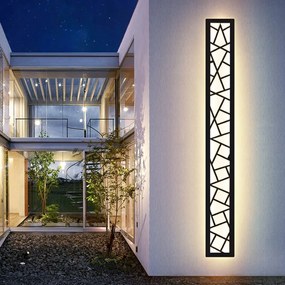 Led Dlouhá nástěnná lampa Vodotěsná IP67 Vnitřní Venkovní 100 cm