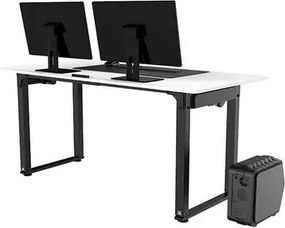 ULTRADESK Uplift bílá / Herní stůl / 160 x 75 x 74 - 116 cm / nastavit