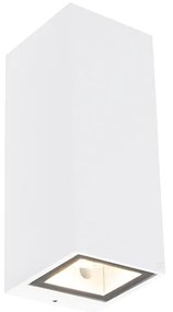 Moderní nástěnné svítidlo bílé GU10 AR70 IP54 - Baleno II