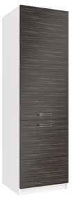 Vysoká kuchyňská skříňka Belini na vestavnou lednici 60 cm královský eben  TOR SSL60/1/WT/HK/0/F