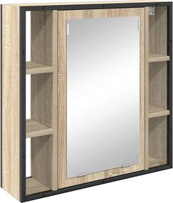 Sada koupelnového nábytku 3 ks Sonoma dub 33 x 33 x 185,5 cm 3399392