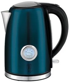 Berlinger Haus Rychlovarná konvice s termostatem Aquamarine Metallic Line, 1,7 l