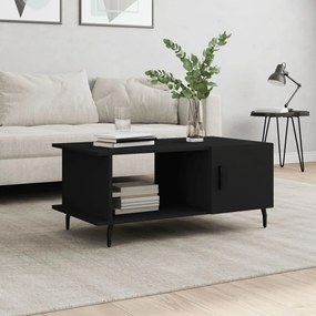 Konferenční stolek černý 90 x 50 x 40 cm kompozitní dřevo,  829501 HangarStore.cz