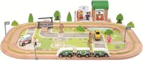 2Kids Toys Vláčkodráha Vesnice 110 dílů
