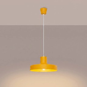 Sollux Lighting Závěsné svítidlo BILO žluté