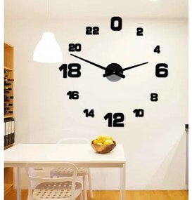 Moderní nalepovací hodiny na zeď | SENTOP 12S022-Wall clock