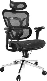 Equip Ergonomická kancelářská židle černá / Kancelářská židle / síťový