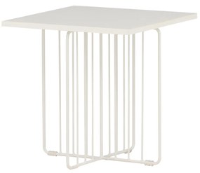 Konferenční stolek Dayton, bílý, 40x40