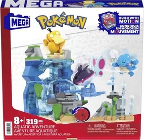 Mattel MEGA Pokémon pohyblivé vodní dobrodružství / od 8 let