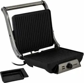 Orava Grillchef 4 černá / Elektrický stolní kontaktní gril / 2000W / t