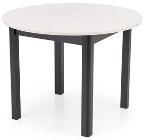 Rozkládací jídelní stůl Ringo 102/142 cm kašmírový/černý