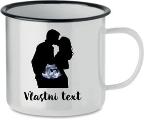 Personalizovaný retro plecháček s párem a ultrazvukem