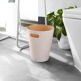 Dřevěný odpadkový koš 7,5 l Woodrow – Umbra