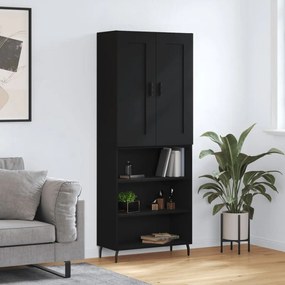 vidaXL Skříň highboard 69,5 x 34 x 180 cm kompozitní dřevo [3200082] Barva: Bílá