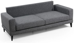 Hanah Home Třímístná pohovka NORDIC šedá 560ARE1307