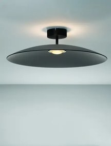 LED černo-kouřové moderní stropní svítidlo Polifemo