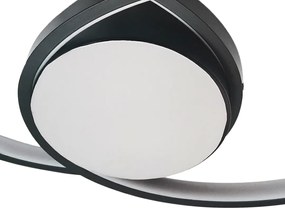 Stropní LED svítidlo Focus, 2x LED 40w, 4000k, b