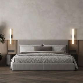LED Koup. osvětlení zrcadla LINEA LED/12W/230V 3000/4000/6000K IP44 61 cm černá