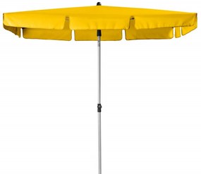Balkónový naklápěcí slunečník Doppler ACTIVE 180 x 120 cm - žlutý