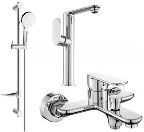 Mexen Milo DF05 koupelnová sada, chrom - 713153DF05-00