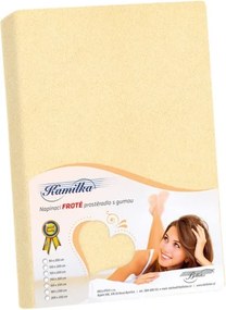 Bellatex Prostěradlo froté citrus rozměr 90x200 cm