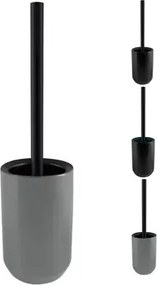 SPIRELLA WC štětka JARO šedo-černá keramická nádoba / Keramika / 41,5