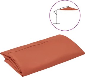 Náhradní potah na slunečník Terakota 300 cm 313810