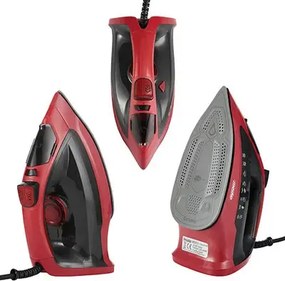 Mesko MS 5031 černo červená / Napařovací žehlička / 3000W / 400 ml / p