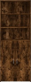 Skříň highboard kouřový dub 80 x 42,5 x 185 cm kompozitní dřevo 3281382