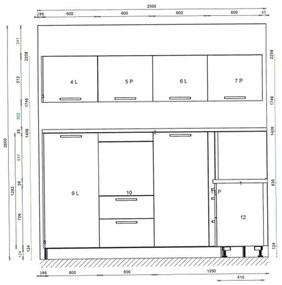 Sestava kuchyně České Budějovice - Roca - vystavený kus