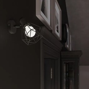 Nástěnné svítidlo SOLLUX ARTEMIS 1S černé E14 1x40W bez žárovky SL.1108
