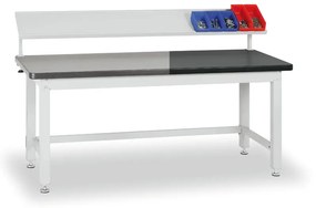 Přídavná kovová police na nářadí pro stoly BL, nosnost 20 kg, 1800 x 270 x 300 mm