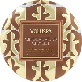 Voluspa svíčka Gingerbread Chalet, 113 g