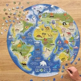 Ridley's Games - Puzzle - Ohrožený svět / 1000 dílků / od 8 let