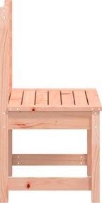 vidaXL Zahradní židle 2 ks 50x48x91,5 cm masivní borové dřevo [824030] Barva: Přírodní douglaska