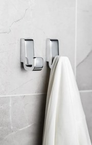 Sapho, SAMOA WC kartáč závěsný, chrom/mléčné sklo