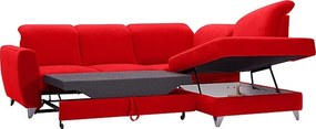 Casarredo - Komfort nábytek Rohová sedací souprava ALTANA rozkládací s úložným prostorem, pravá, látky A1 | potah: lena 90