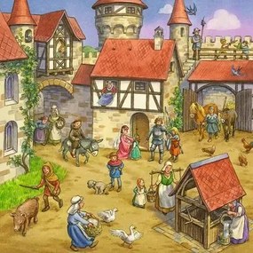 Ravensburger Rytíř / 3x49 dílků / od 5 let
