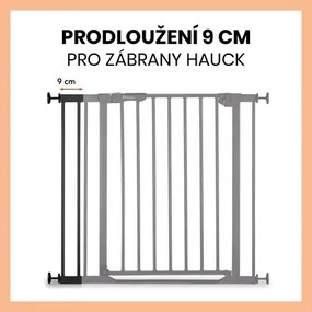 Hauck Zábrana Open N Stop 2 rozšíření o 9 cm Black