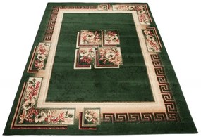 Kusový koberec ATLAS 4489A Zelený Rozměr: 120x170 cm