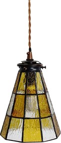 Závěsná Tiffany lampa Chessboa - Ø 15*115 cm E14/max 1*25W