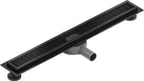 Mexen Flat 360° M33 otočný lineární odtok 50 cm, černý - 1733050-40