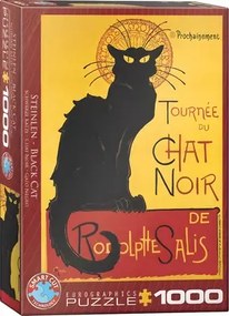 EUROGRAPHICS Puzzle Kabaret Le Chat noir - plakát / 1000 dílků / 48,9