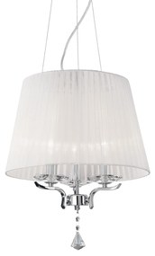 Závěsné svítidlo / Luster Ideal lux 059235 PEGASO SP3 BIANCO 3xE14 40W Lustry