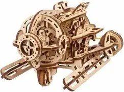 Ugears 3D dřevěné mechanické puzzle Steampunková ponorka / od 14 let /