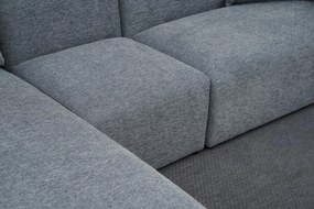 Hanah Home Rohová pohovka LINDEN levá šedá
